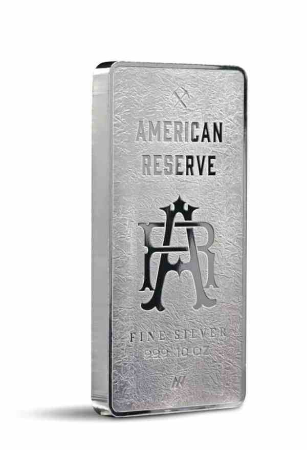 10 oz American Reserve Silver Bar